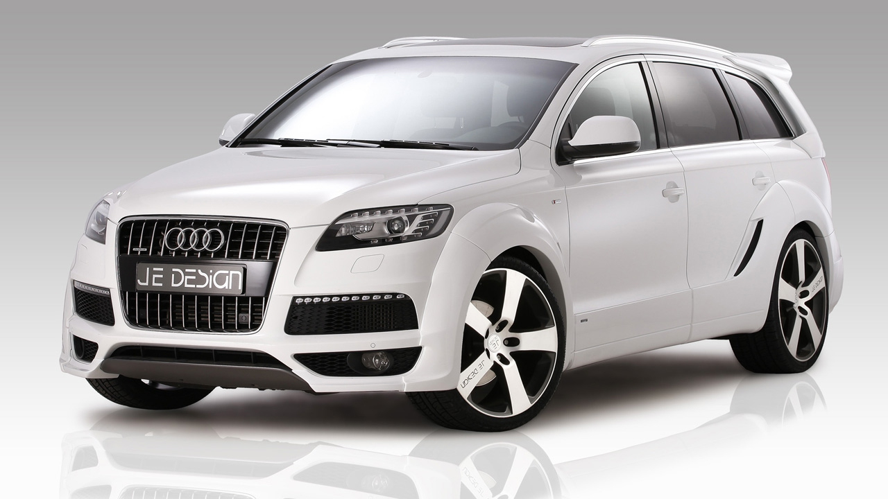 Audi Q7 S-Line od JE Desing je športovec s 22 palcovými kolesami ...